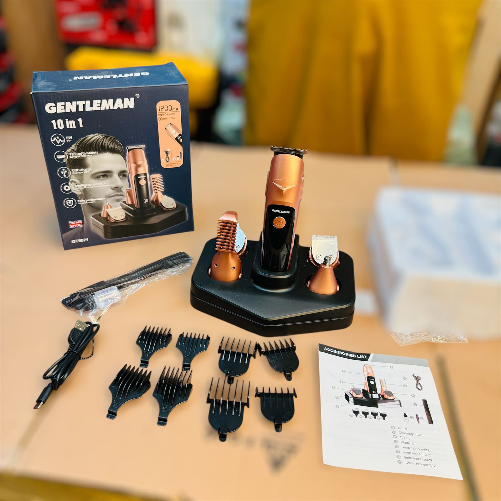 Professional Gentleman 10 in 1 grooming set – AJWA IMPORTS
